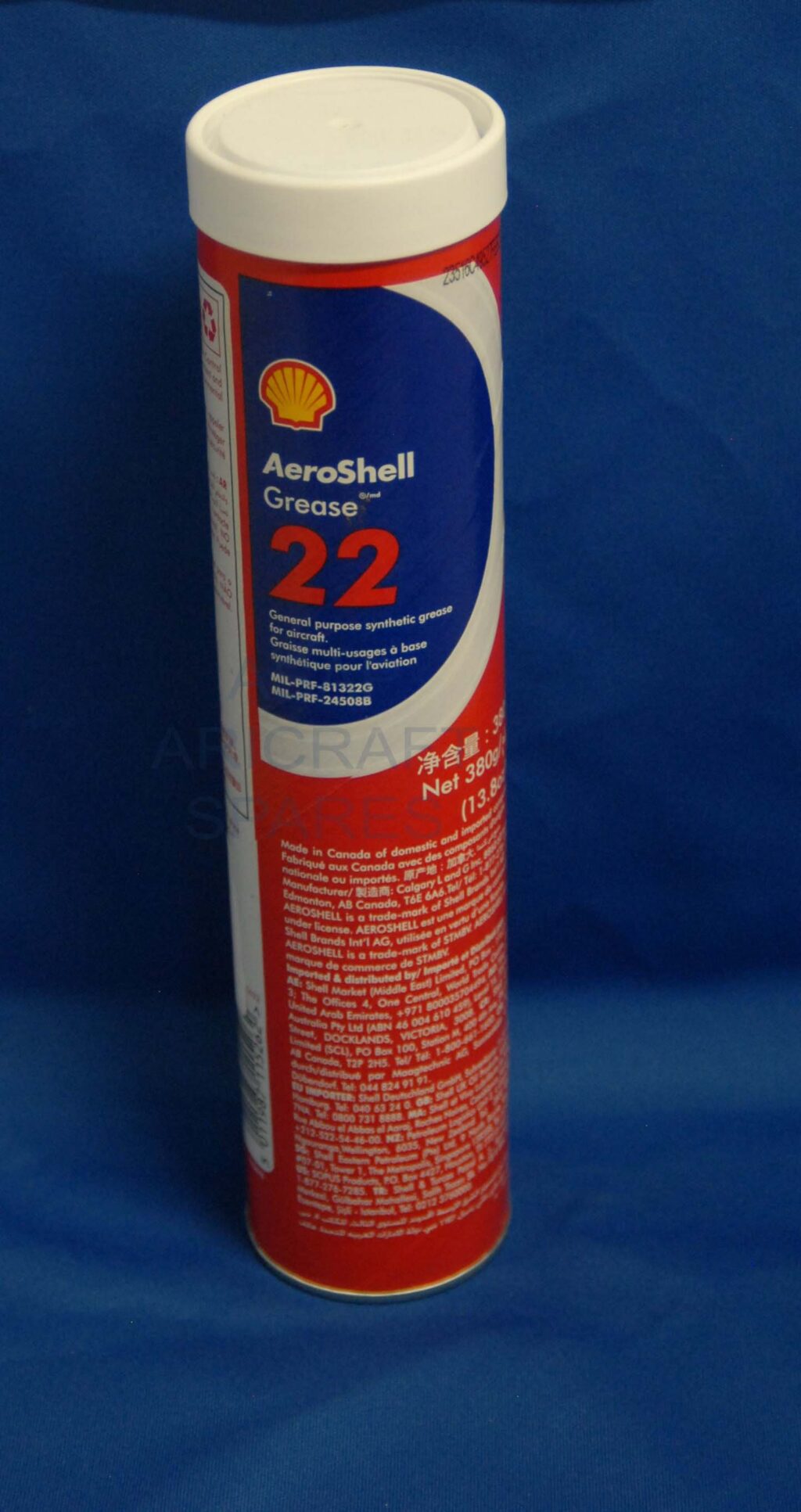 GREASE AEROSHELL 22 14ozs - ASAP Aircraft Spares